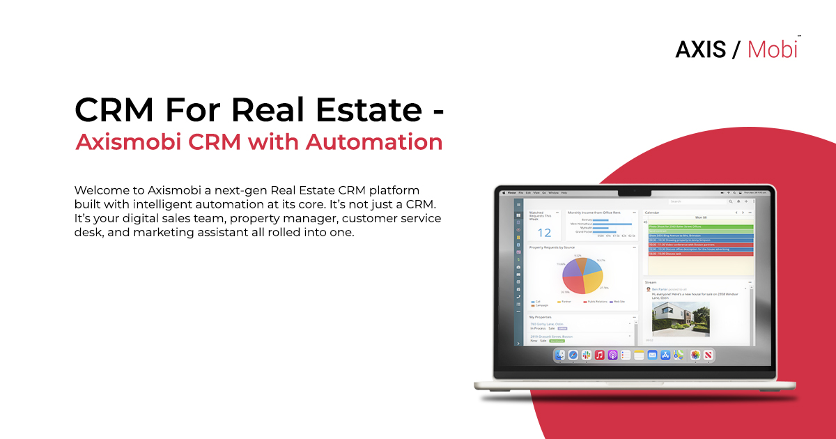 CRM for Real Estate – Axismobi CRM with Automation
